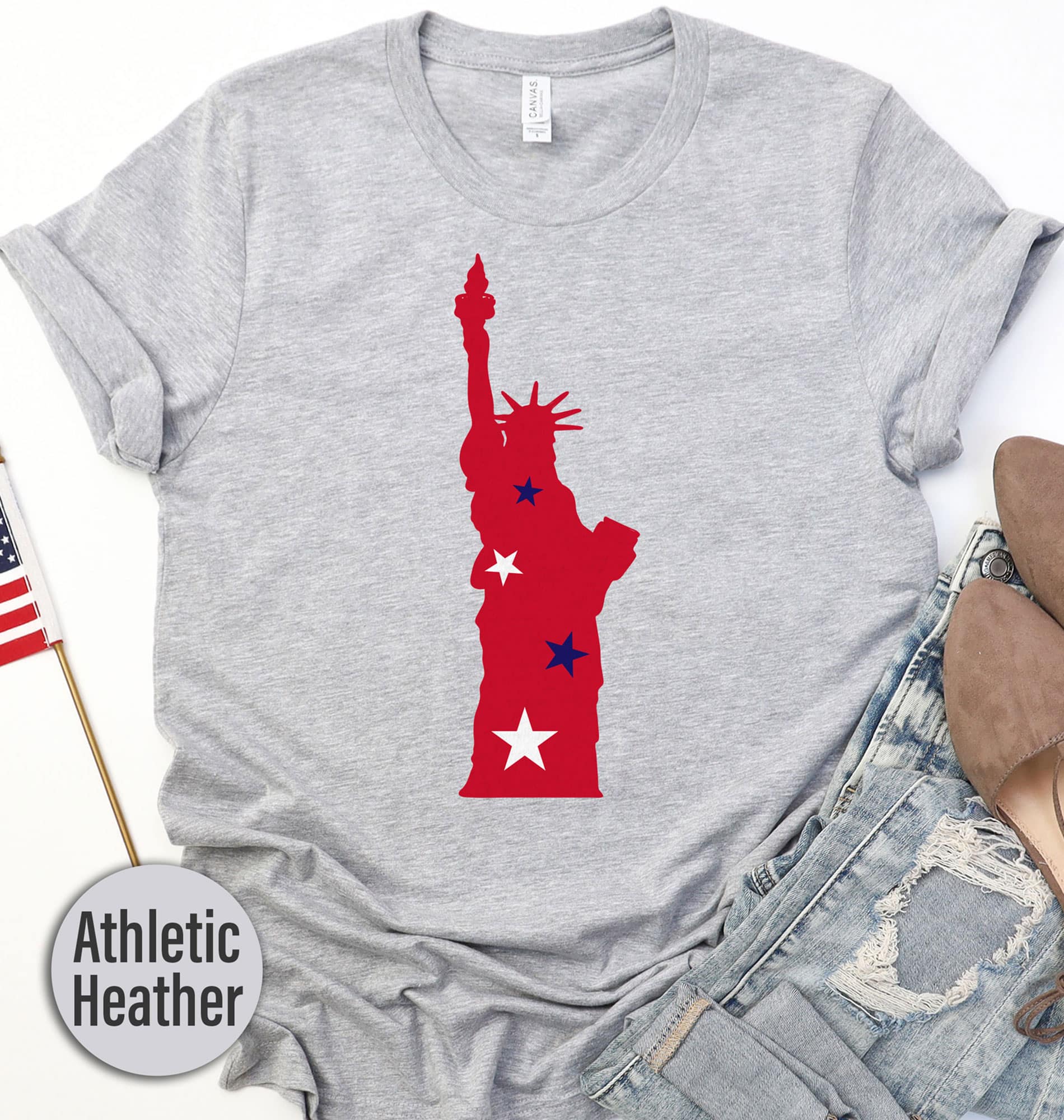 Celebrate Independence Day in style with our Star Spangled Lady Liberty ...